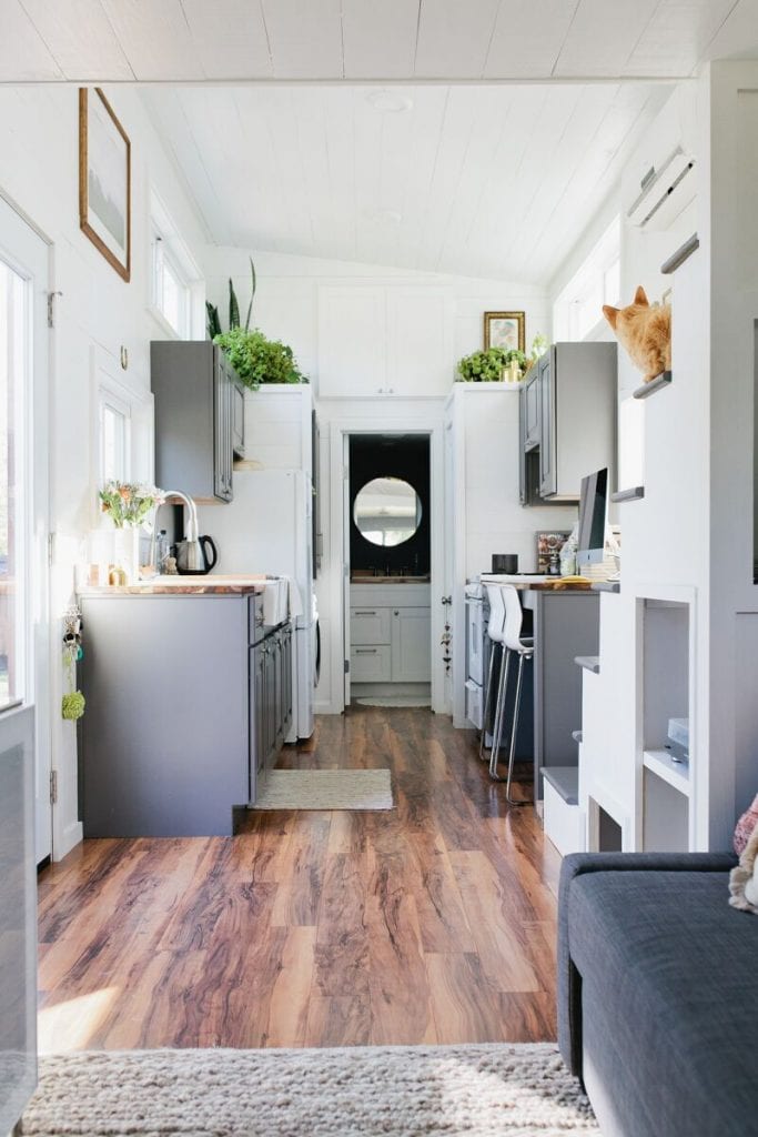 Golden American Tiny House - American Tiny House