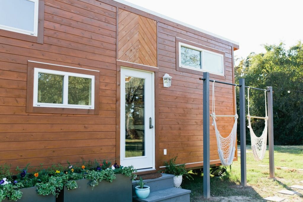 Golden American Tiny House - American Tiny House