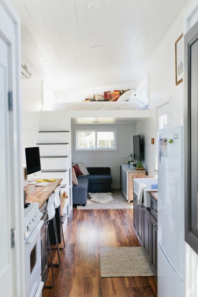 Golden American Tiny House - American Tiny House